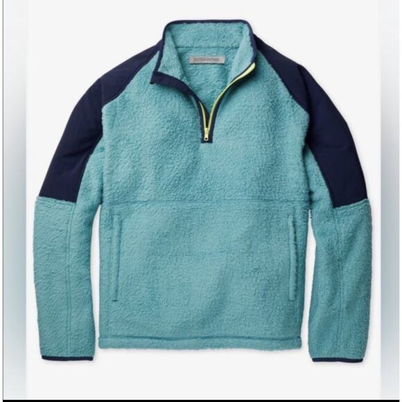 Sherpa | Sweaters | Outerknown Skyline 4 Zip Popover Mens Size Xl Soft ...